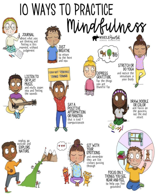 Wellbeing Activities - The Holy Family